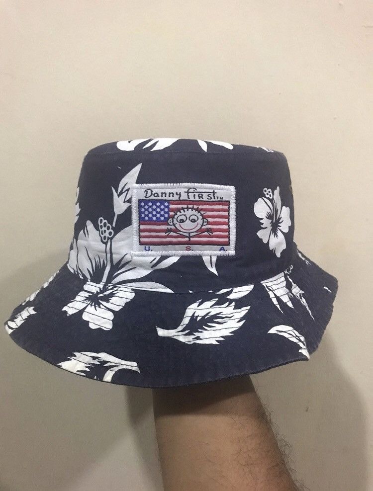 Vintage 🔥Vintage🔥 Danny First USA Artwork Hawaiian Bucket Hat | Grailed