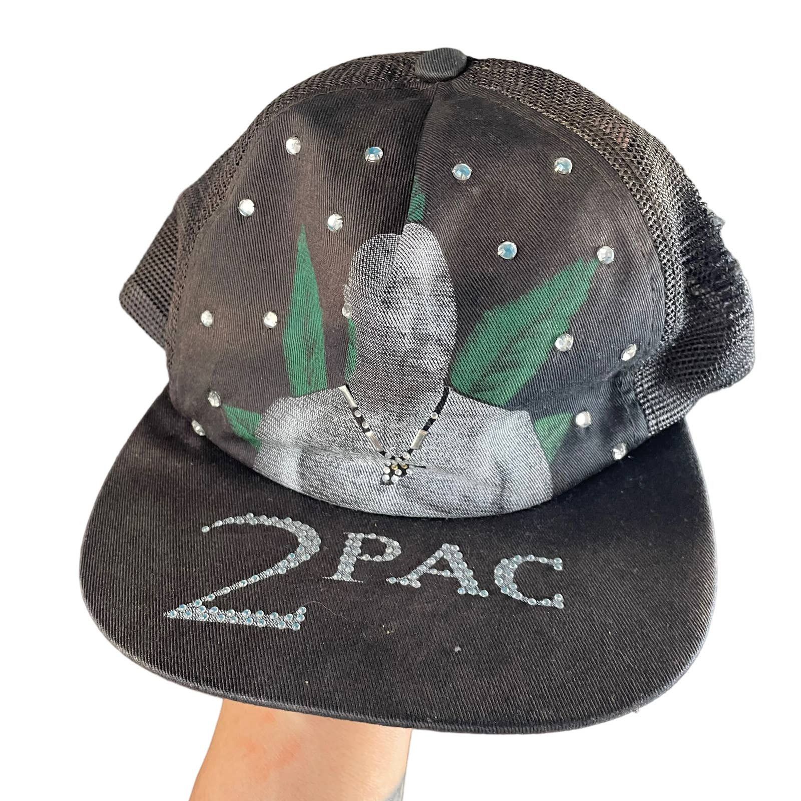 Vintage Vintage 2pac Faded y2k Snapback Tupac Shakur | Grailed