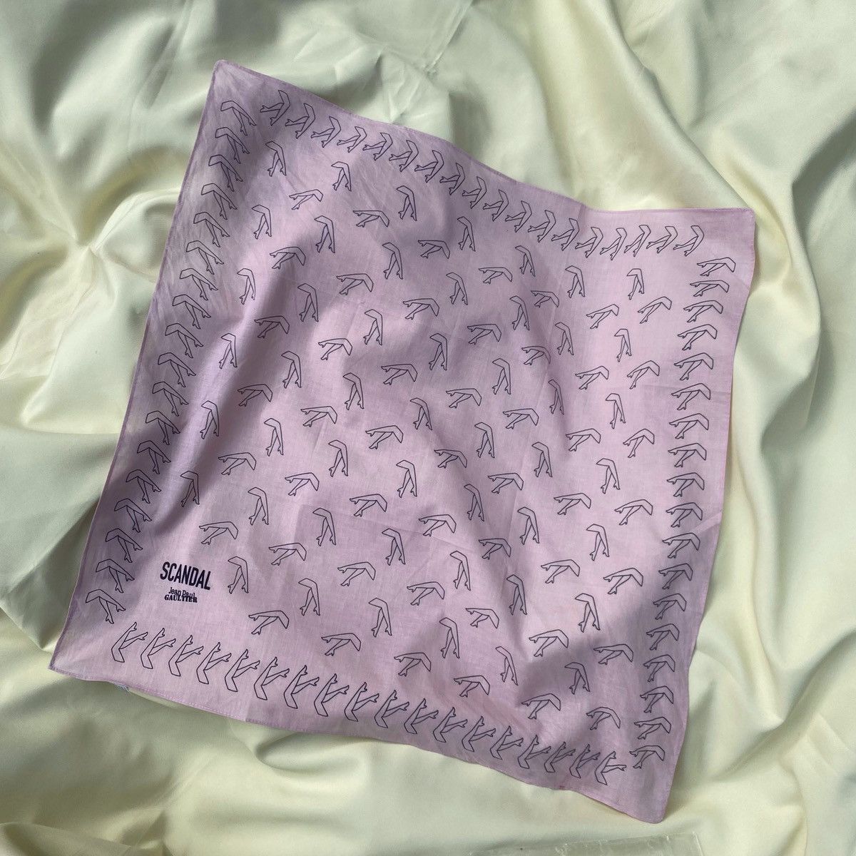 Jean Paul Gaultier Jean Paul Gaultier Scandal Square Bandana Scarf ...