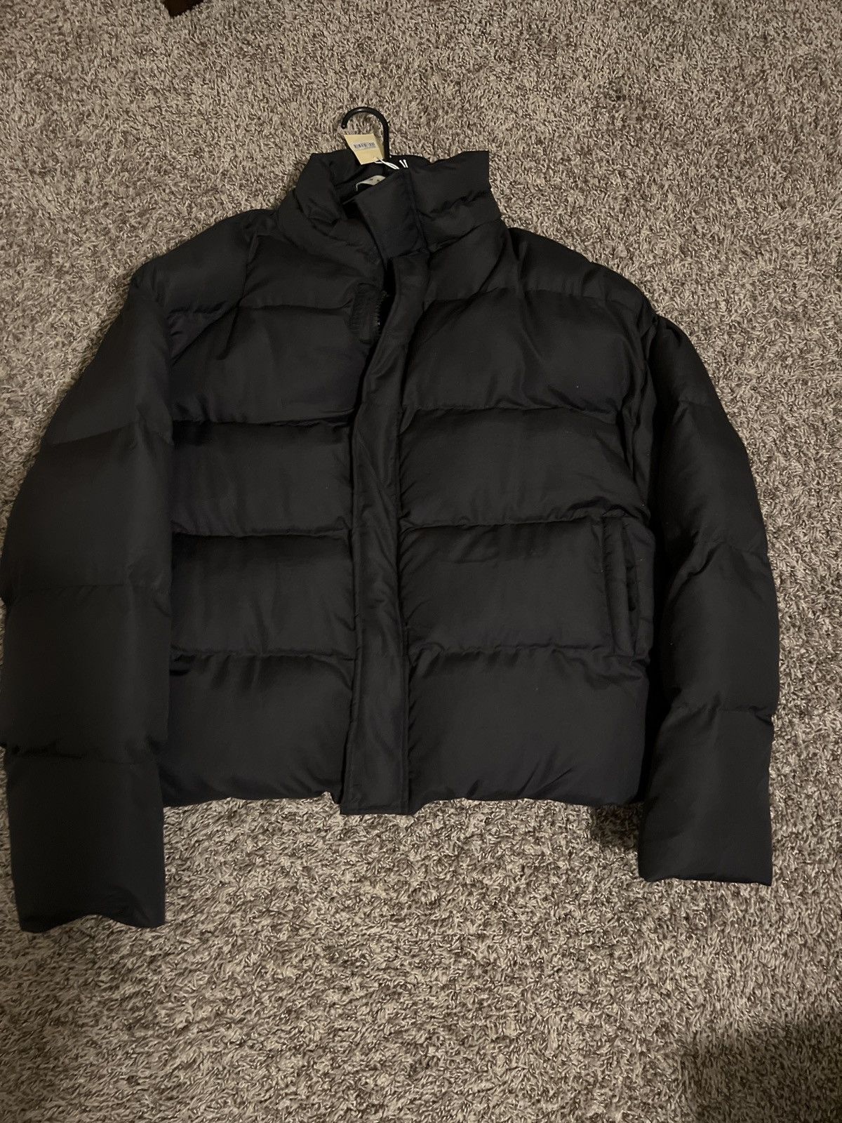 Mnml Mnml Cropped Black Puffer Grailed