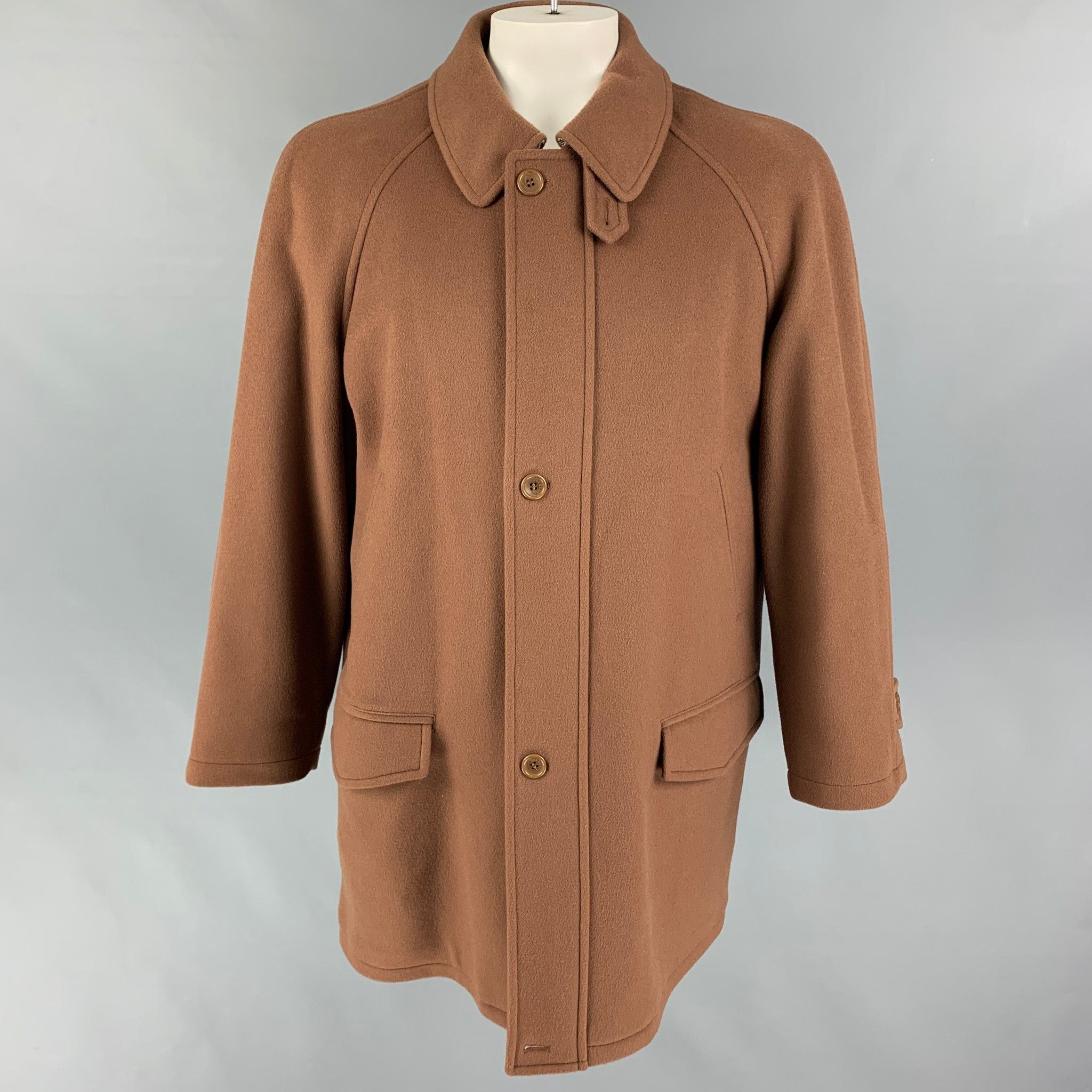 Burberry Brown Not Listed Zip & Buttons Coat | Grailed