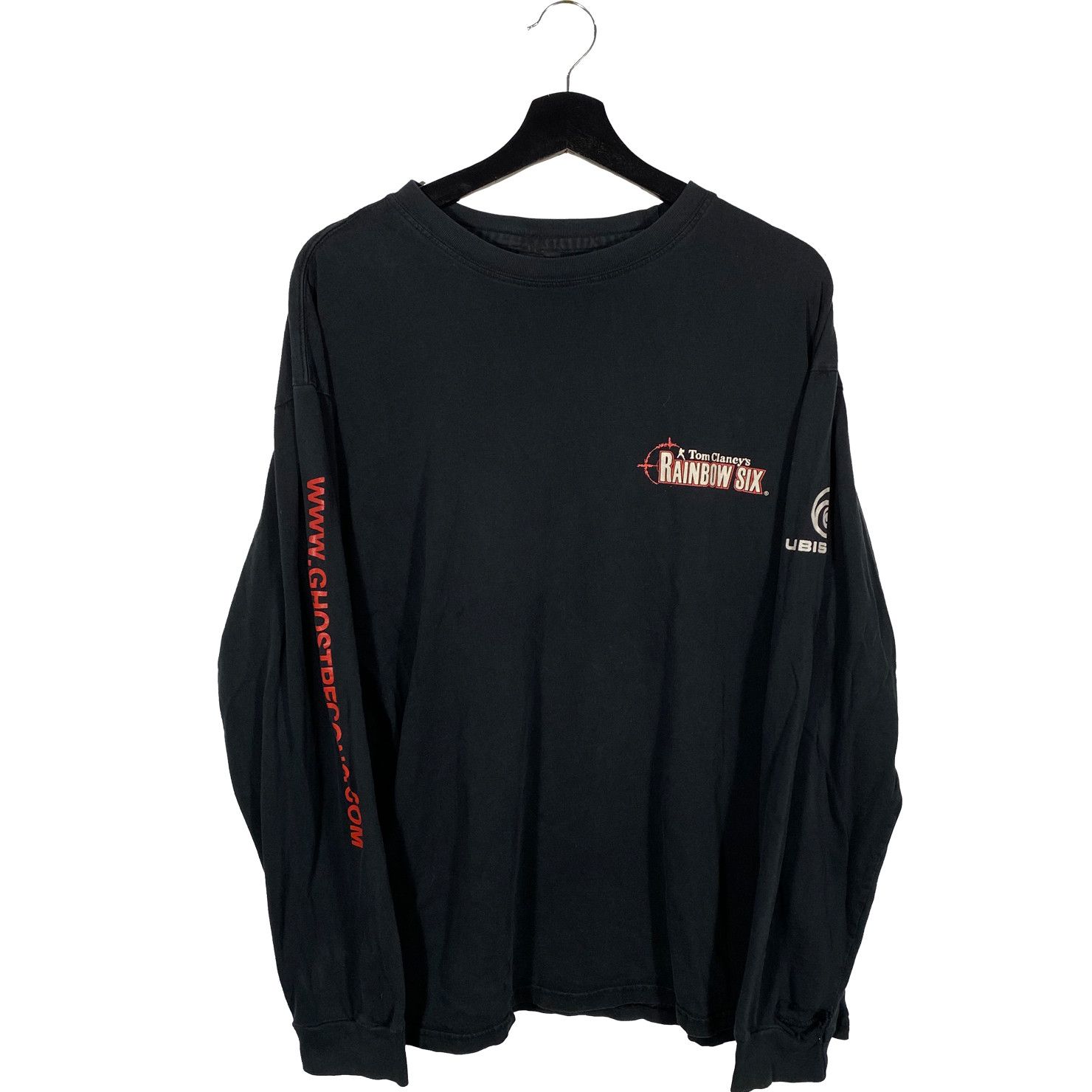 Vintage Vintage Ubisoft Tom Clancy Rainbow Six Long-sleeved T-shirt ...