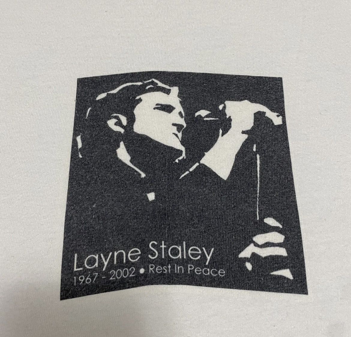 Band Tees × Vintage Alice In Chains Layne Staley Tribute T-Shirt | Grailed