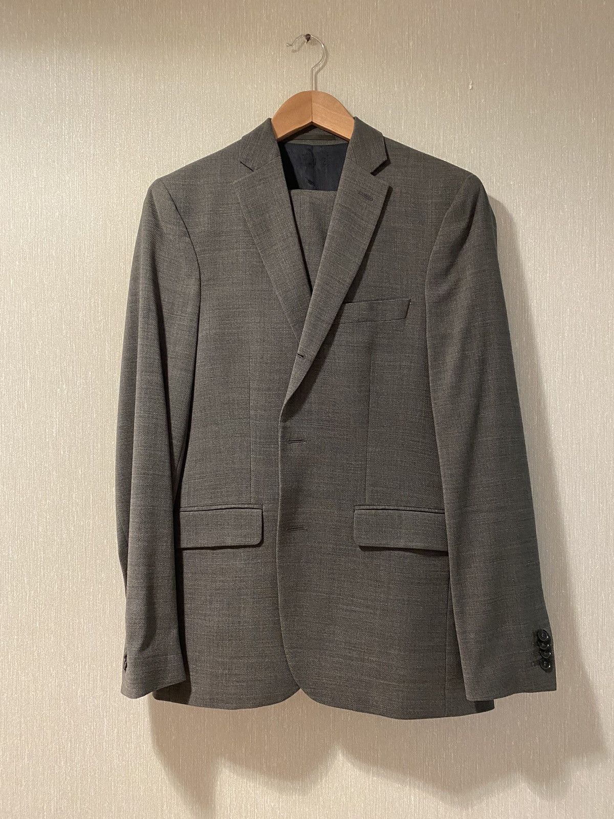 Acne Studios Acne Studios Drifter suit in grey summer wool | Grailed