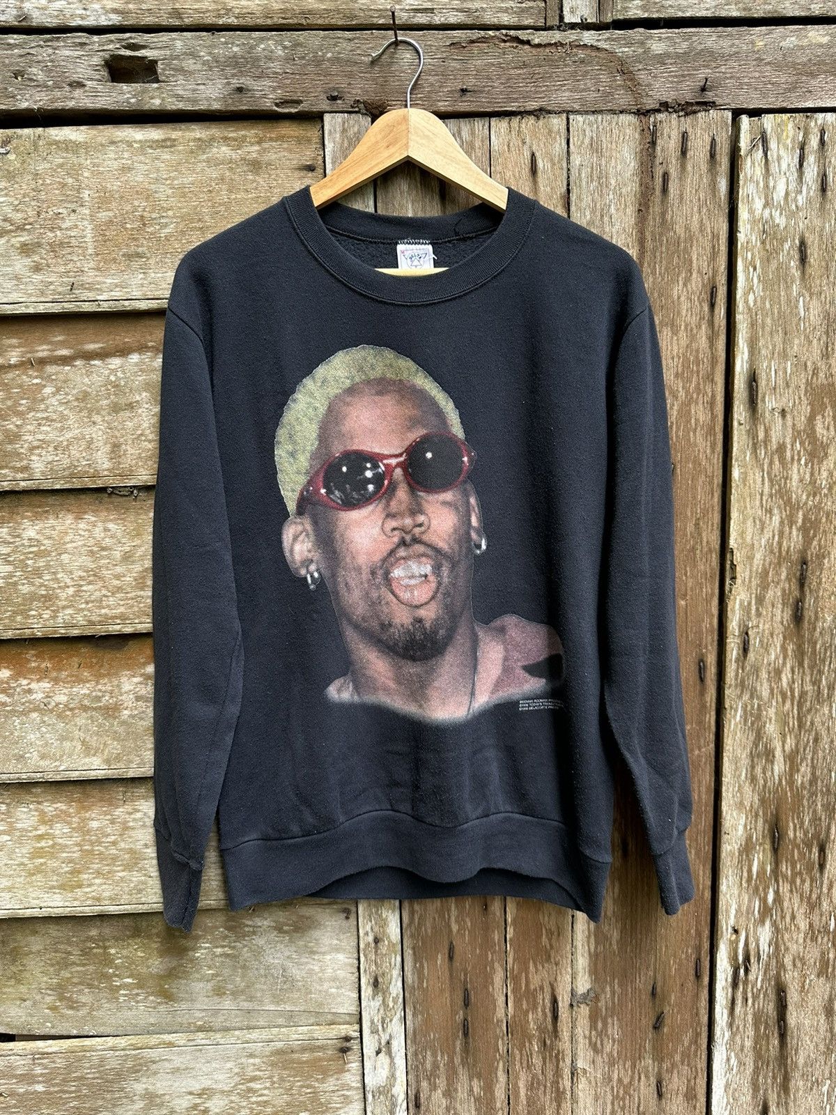 Streetwear × Vintage Vintage 90's Dennis Rodman " Go Green " Perfect ...