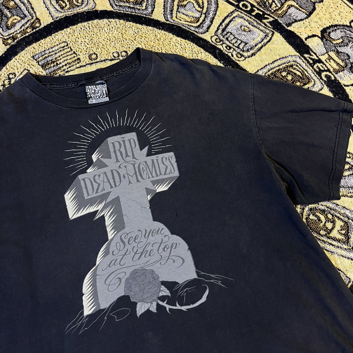Avant Garde × Streetwear × Vintage Vintage RIP Dead Homies Joker Brand ...
