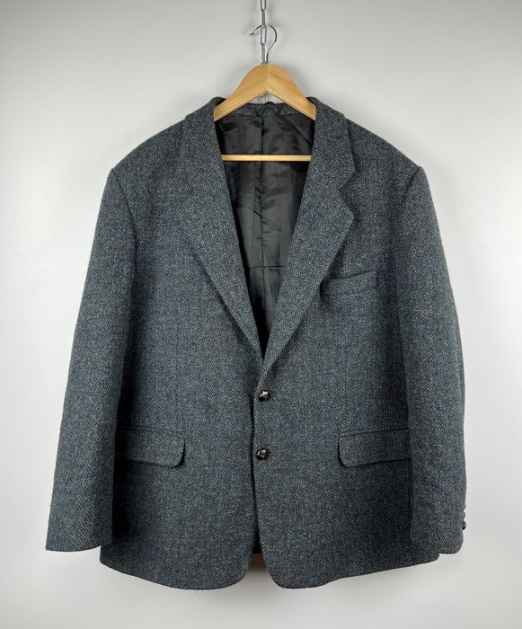 Vintage Hector Russel Kiltmaker Group Harris Tweed Wool Blazer | Grailed