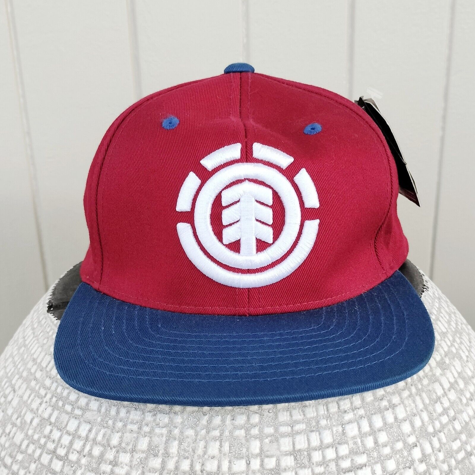 Element Element Crowns Size Youth Cap Red Blue Snap Back Skateboard ...