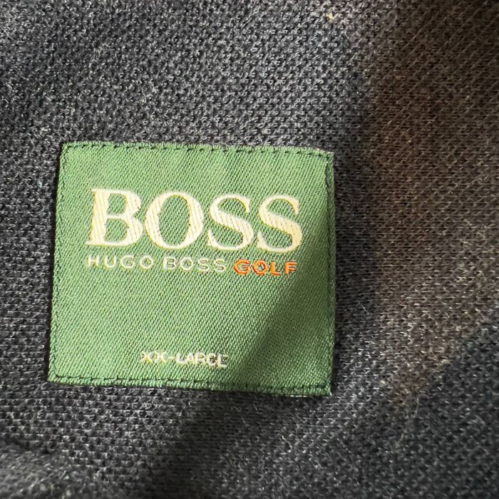 Hugo Boss Button Shirt Boss Hugo Boss Golf Men's XXL Blue Long Sleeve ...