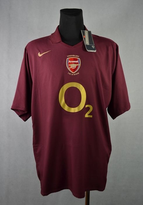Nike ARSENAL 2005/06 HOME FOOTBALL SHIRT JERSEY NIKE HIGHBURY | Grailed