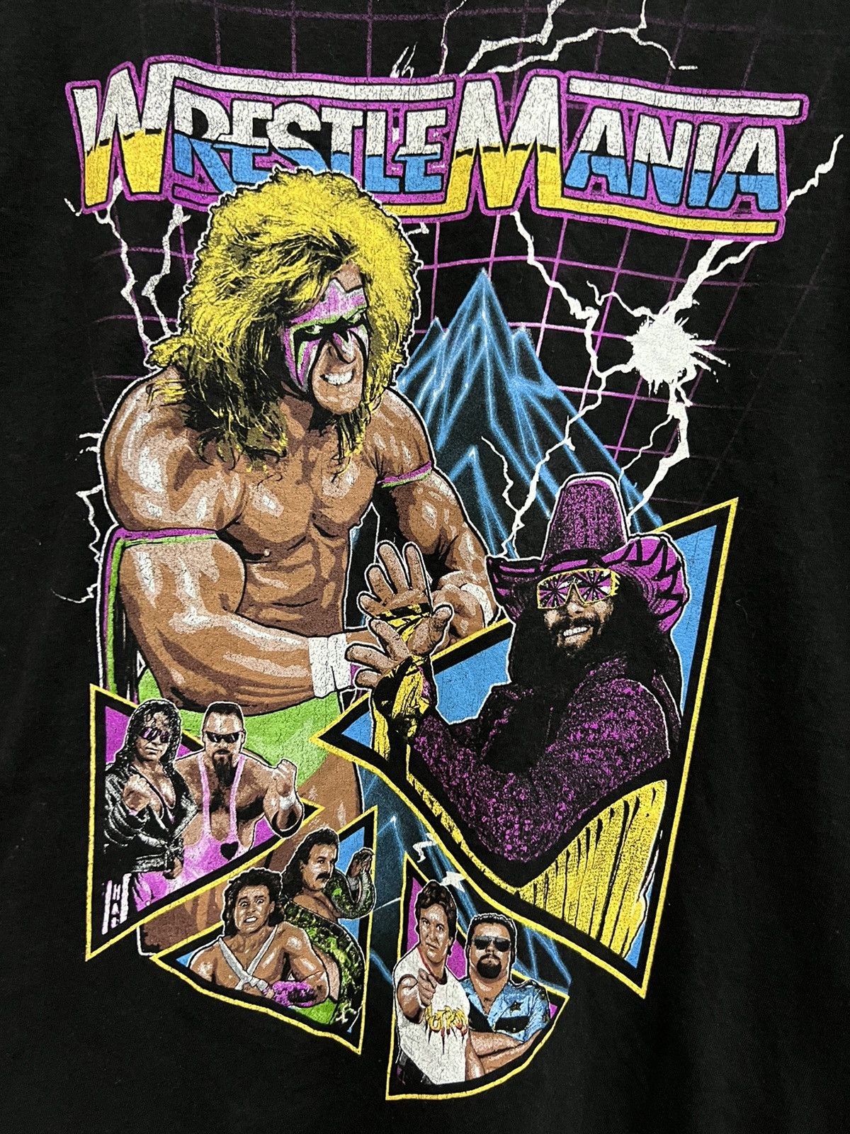 Wwf Wrestle Mania Ultimate Warrior Randy Savage Vintage Tshirt | Grailed