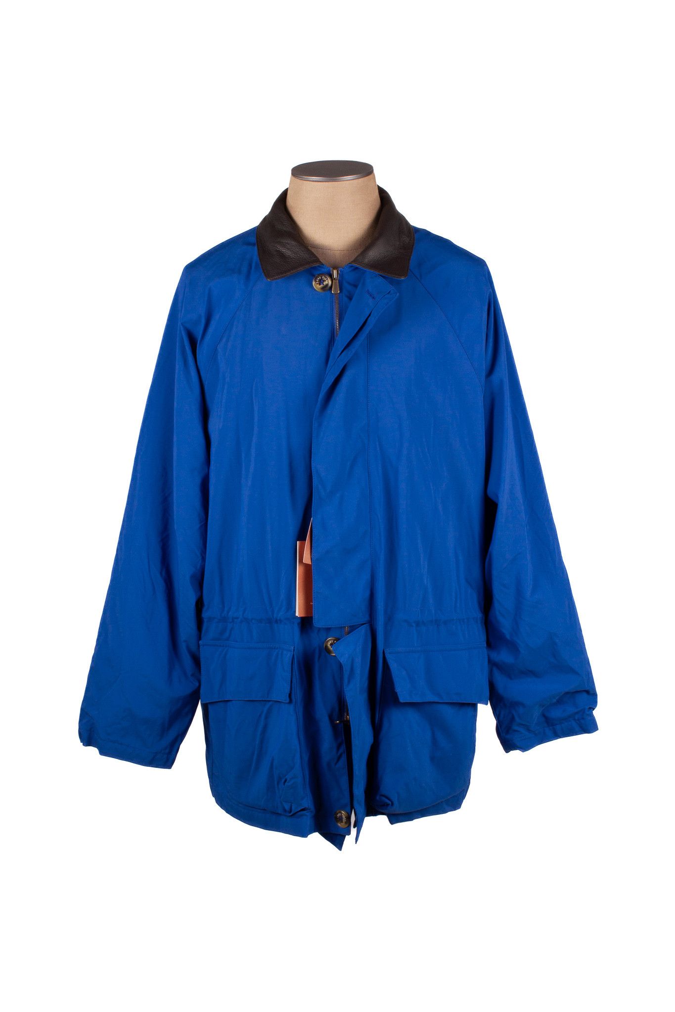 Loro Piana LORO PIANA BLUE NYLON HORSEY JACKET | Grailed