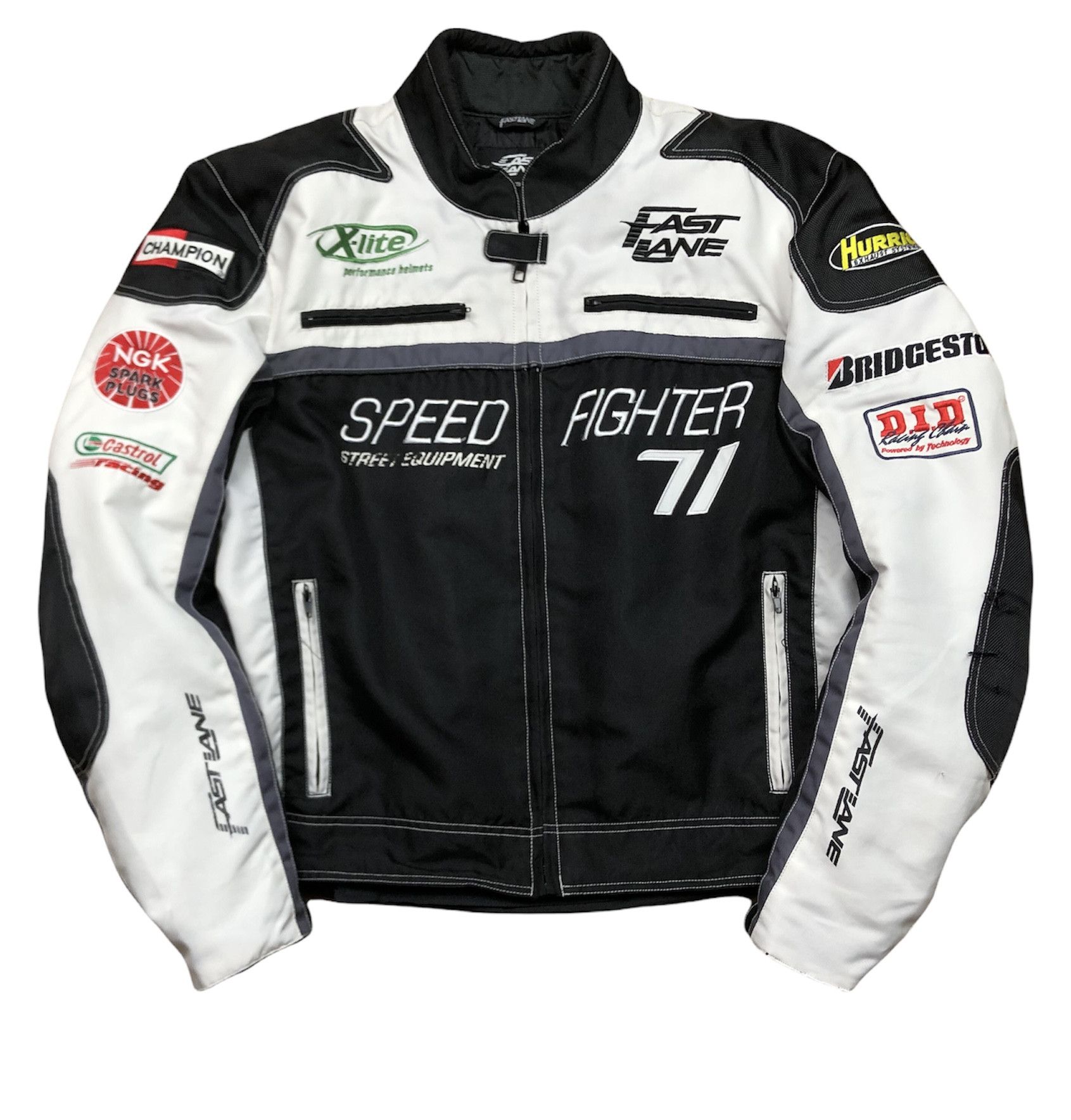 NASCAR × Racing × Vintage Vintage Bomber Racing Jacket Speed Fighter ...