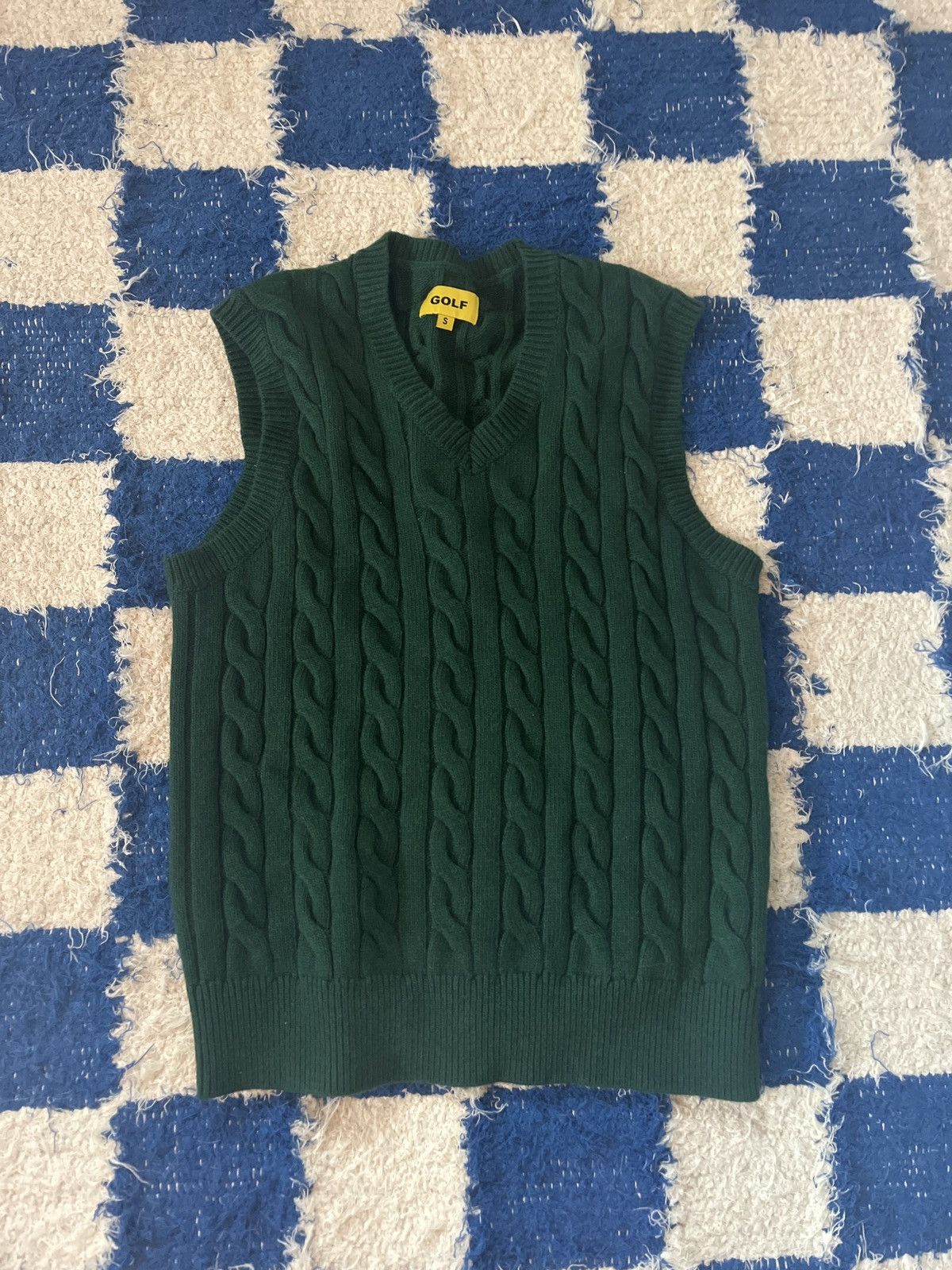 Golf Wang Golf Wang Cable Knit Sweater vest | Grailed