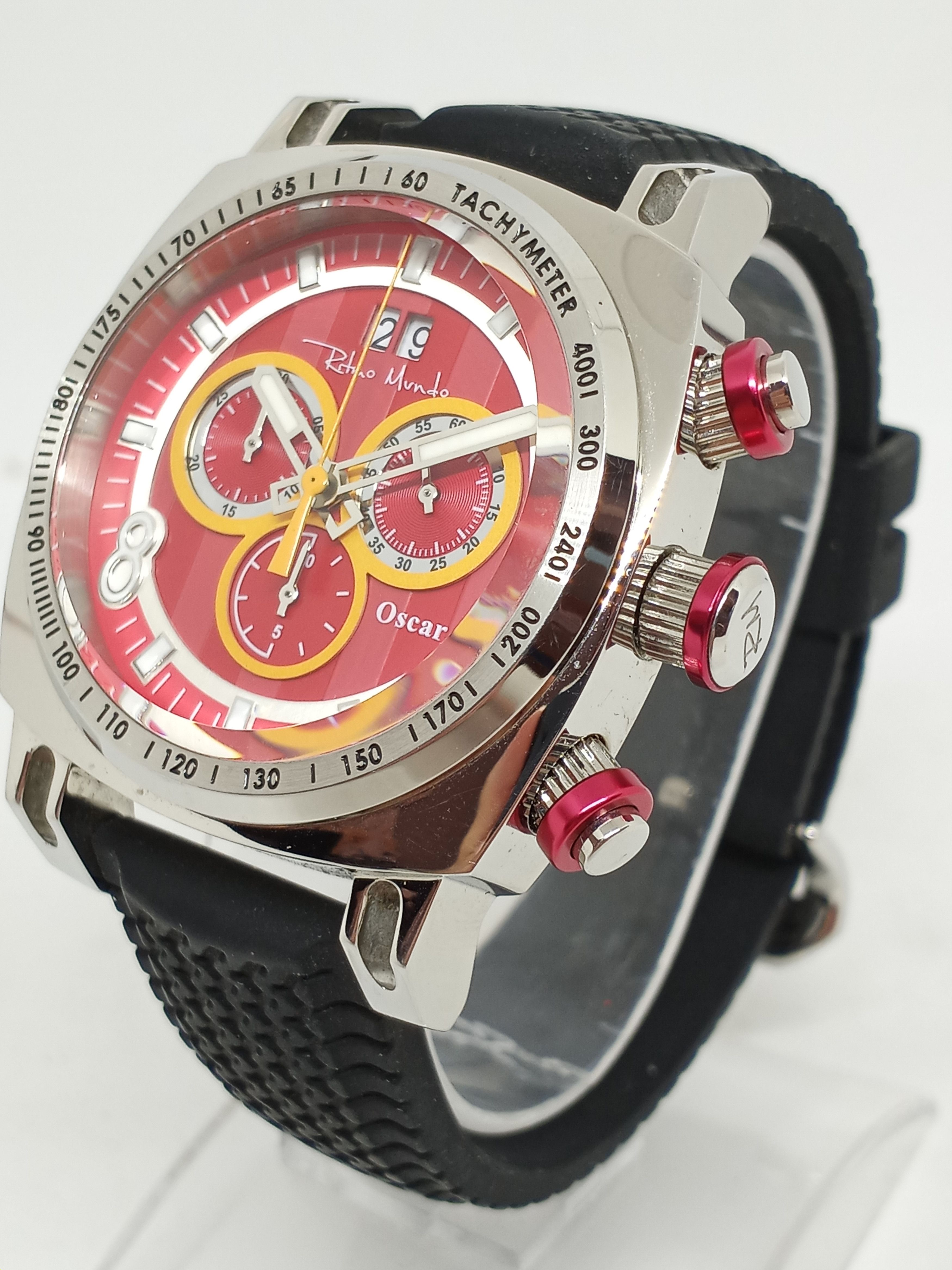Ritmo Mundo Ritmo Mundo 2221 / Oscar Racer Men's 44mm Ltd Edn Watch ...