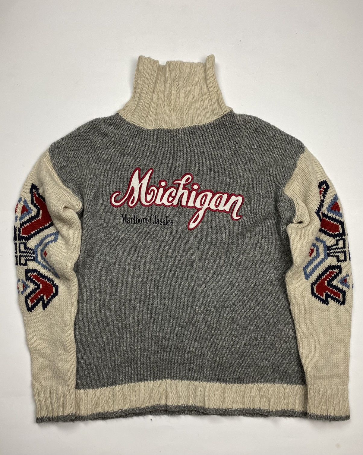 Art × Marlboro Classics × Vintage Vintage Marlboro Classic Michigan Art ...