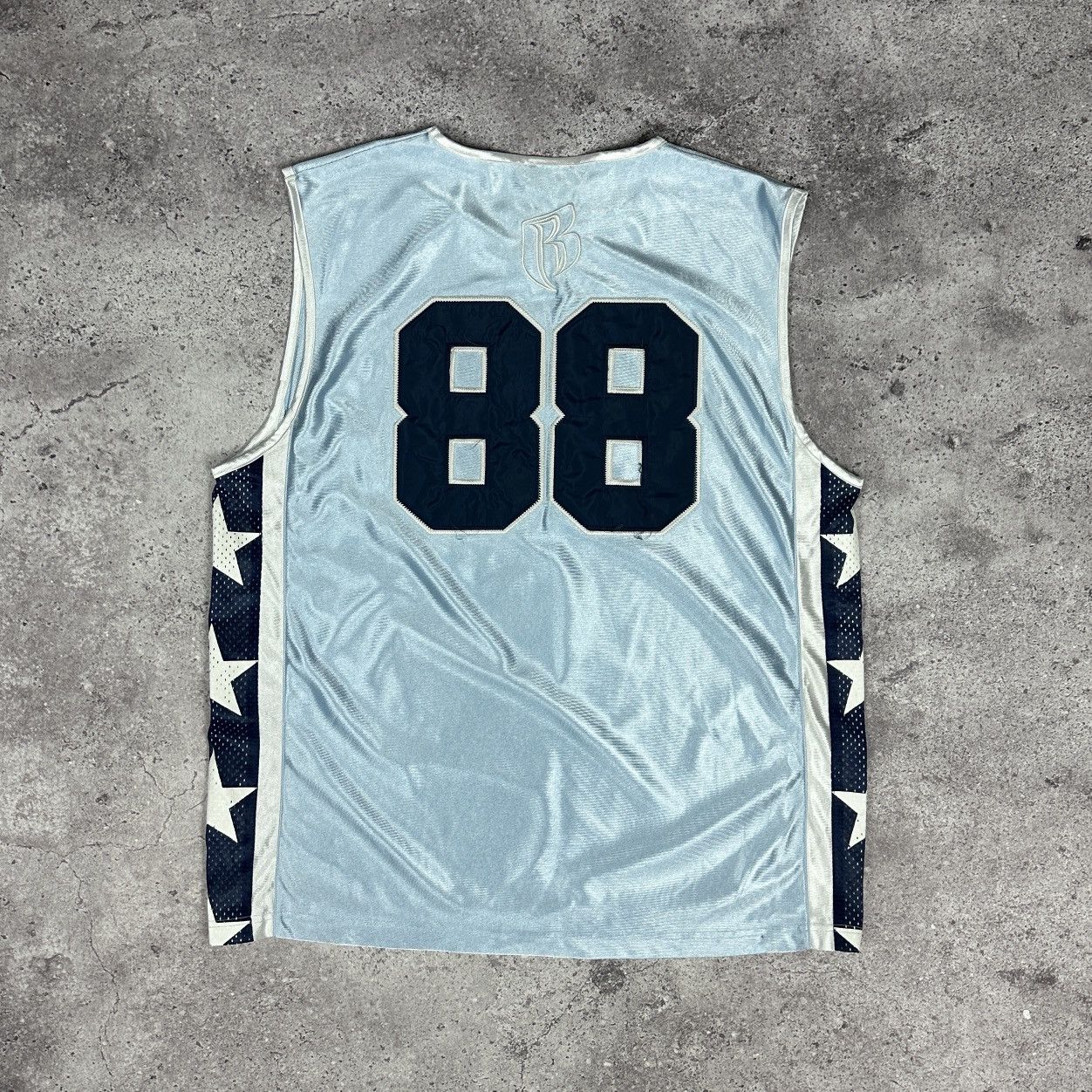 Vintage Vintage 90s Ruff Riders 88 New York Basketball jersey OG DMX ...