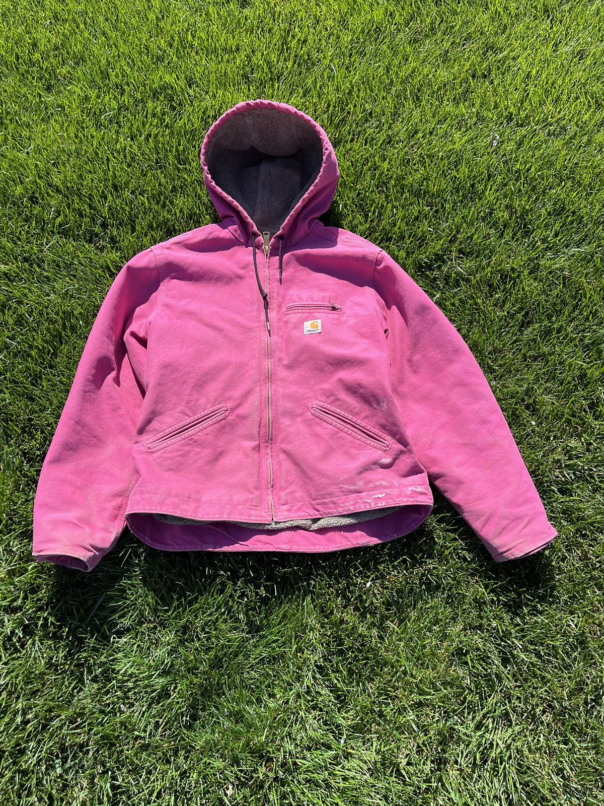 Carhartt × Streetwear × Vintage Vintage 90s Pink Carhartt Jacket | Grailed