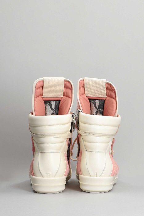 Rick Owens Rick Owens Pink Pony Hair Geobaskets | Grailed