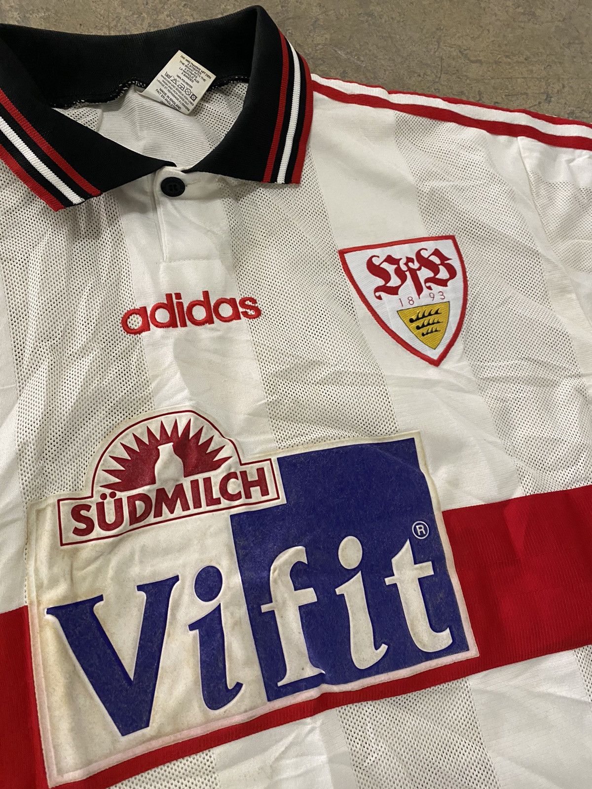 Adidas Stuttgart 1996 Home Jersey | Grailed