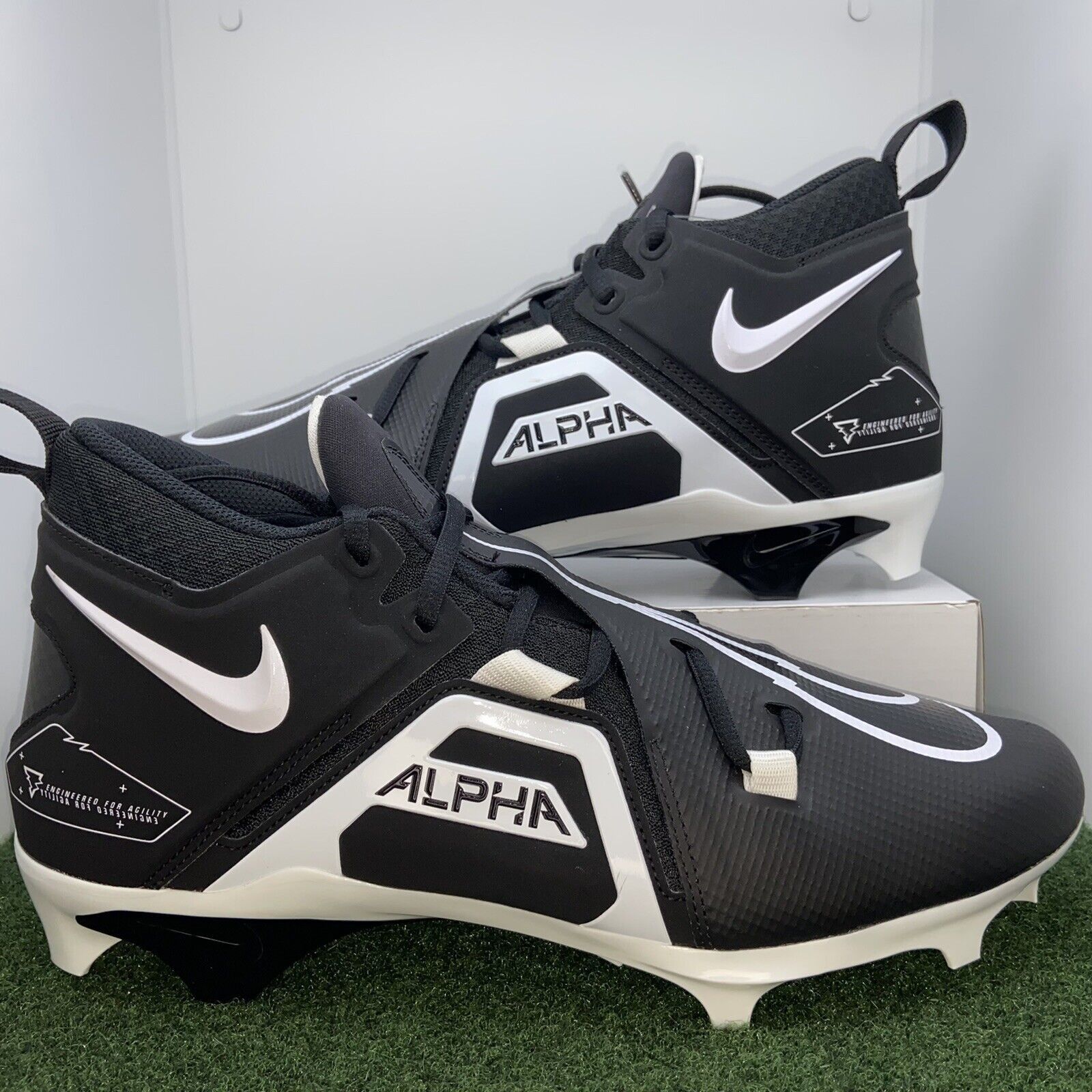 Nike Nike Alpha Menace Pro 3 Football Cleats Black Size 11.5 | Grailed