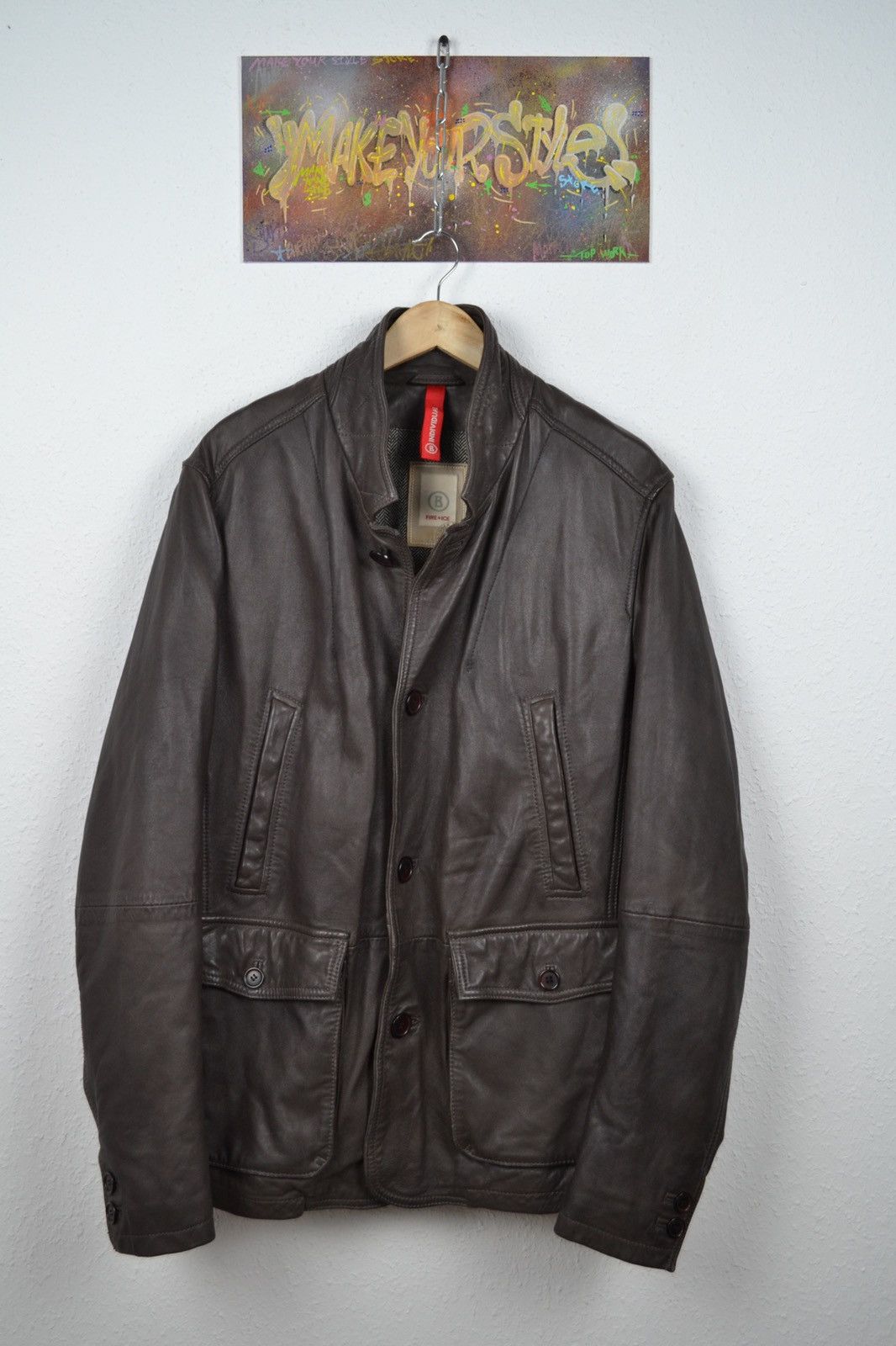Bogner Bogner Fire + Ice Leather Individual Men’s Luxury Jacket | Grailed