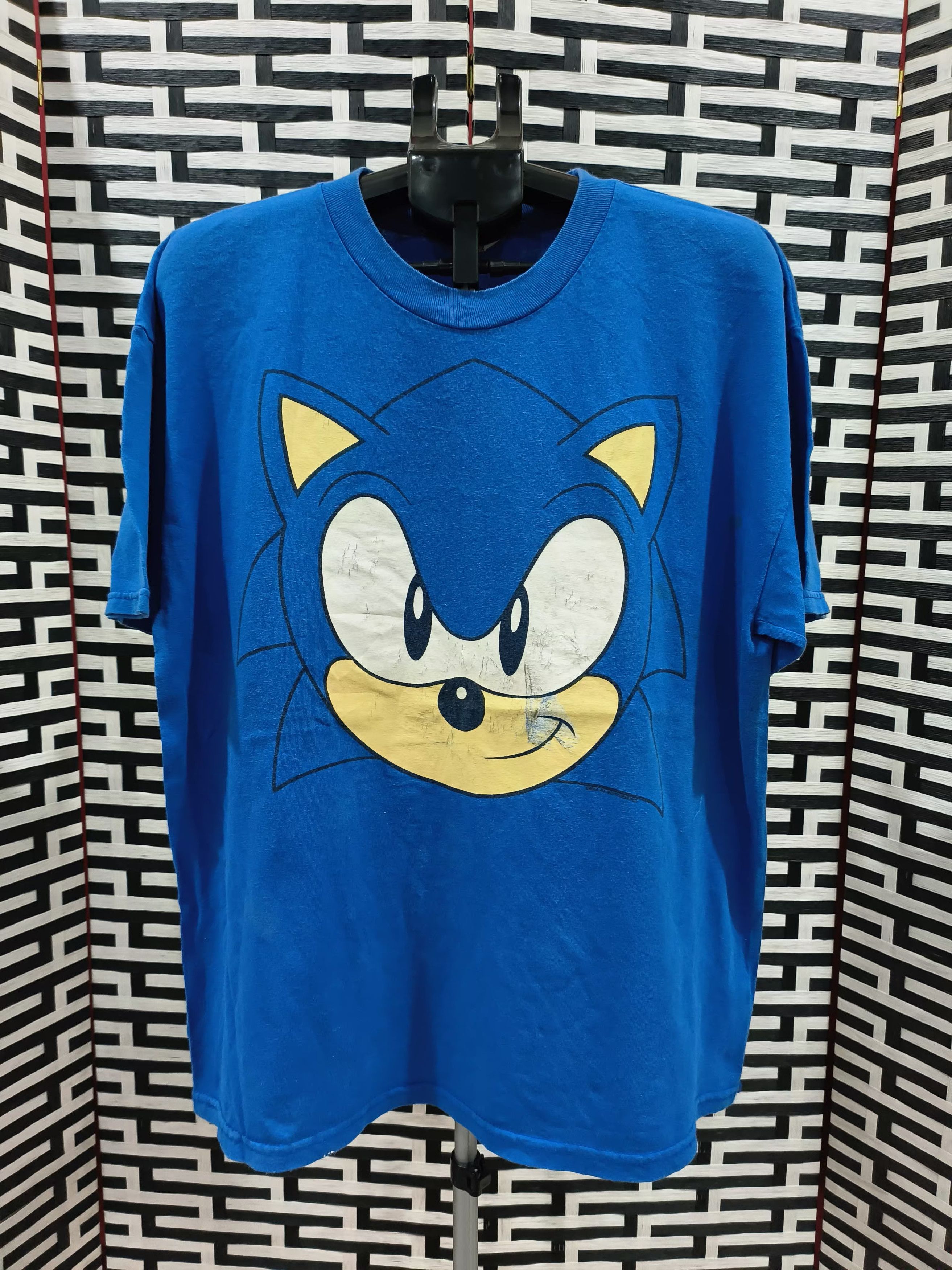 Cartoon Network × Movie Sonic Thrashed tee | Grailed