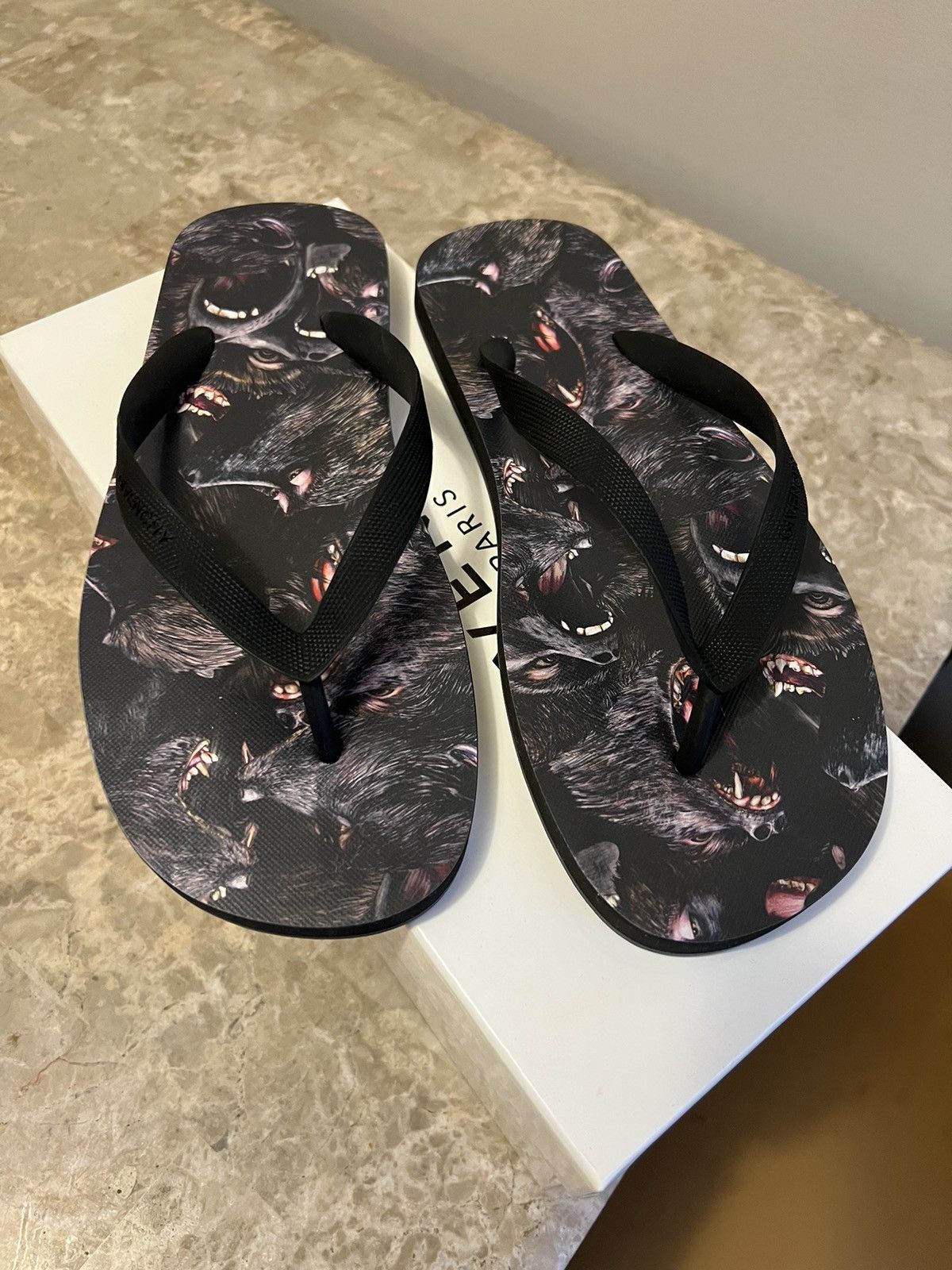 Givenchy Givenchy 'Favelas' Flip Flops | Grailed