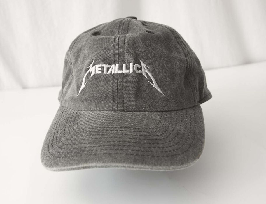 Metallica Metallica Cap H&M Fading Spell Out Logo | Grailed