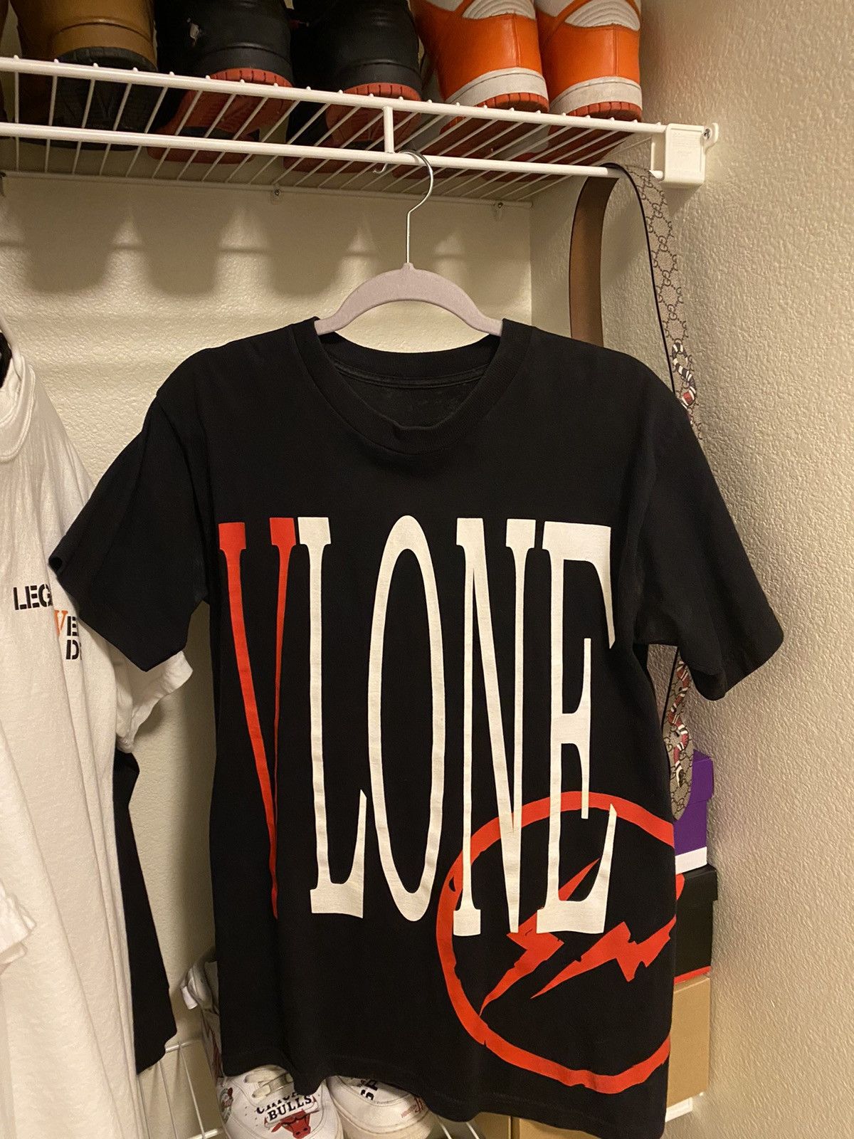 Fragment Design × Vlone Vlone x Fragment Reversible Tee | Grailed