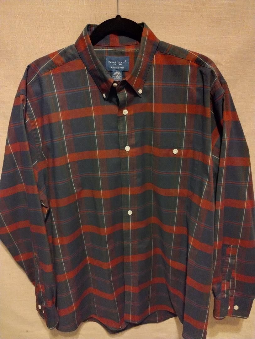 Towncraft Vintage Cotton/Polyester Long Sleeve Shirt | Grailed