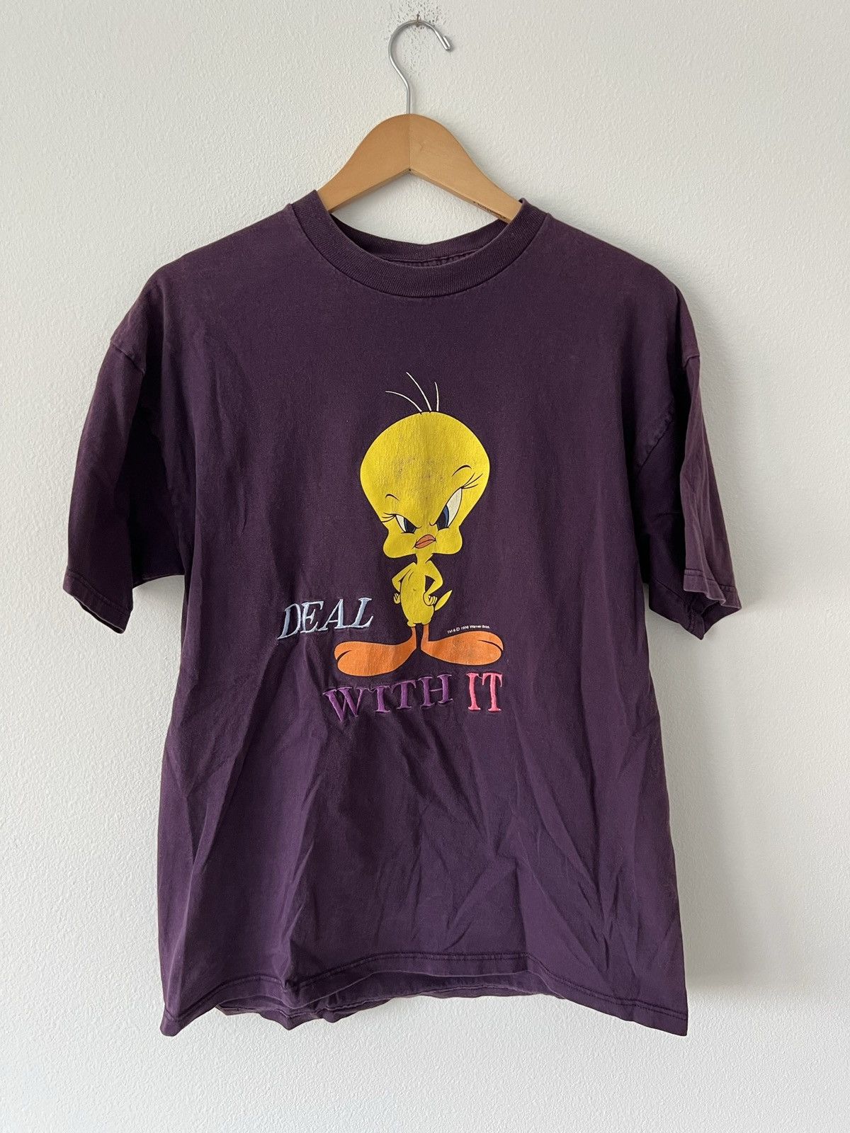 Vintage 1998 Tweety Bird Deal With It Tee | Grailed