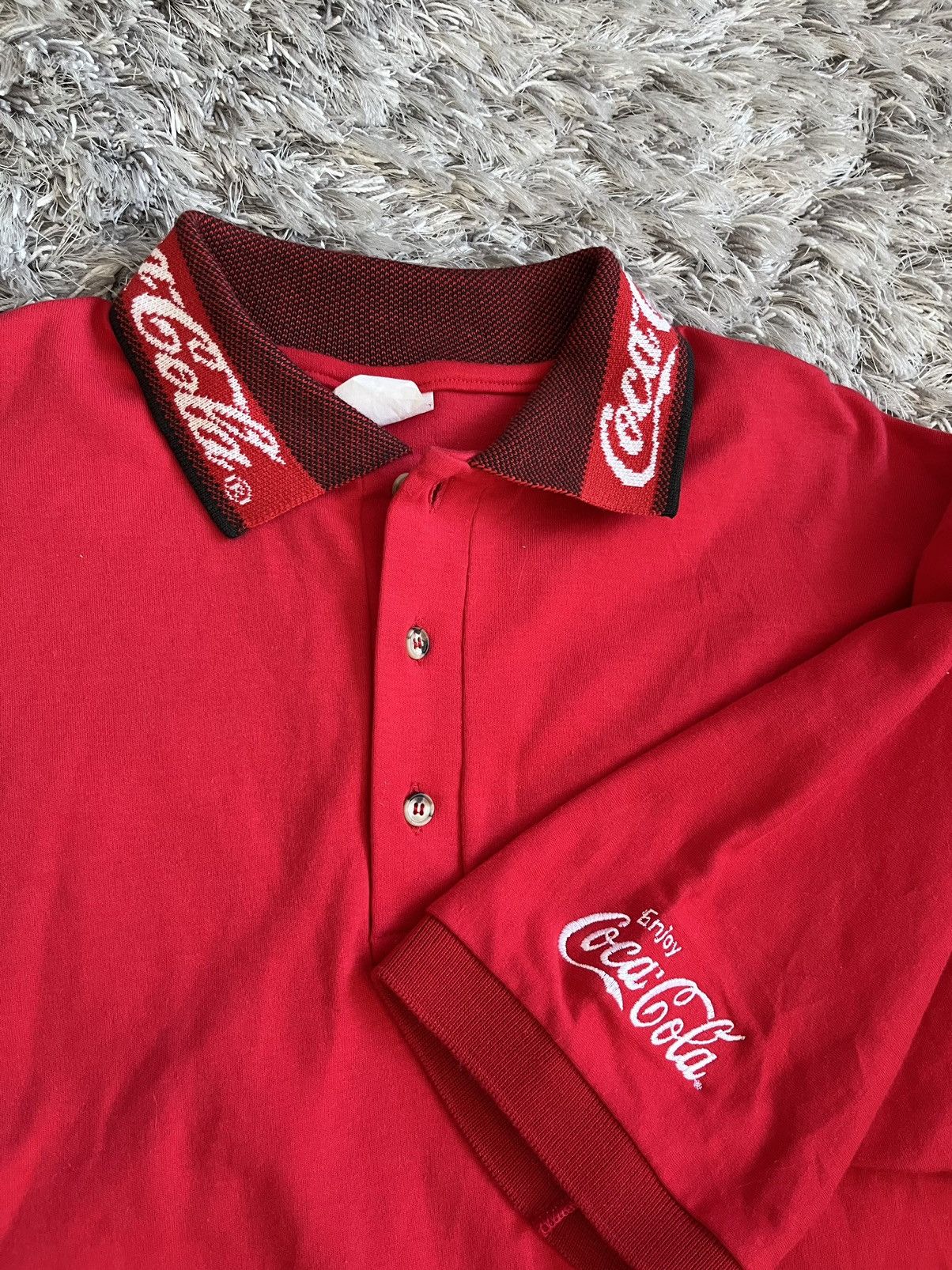 Vintage Vintage Coca Cola polo | Grailed
