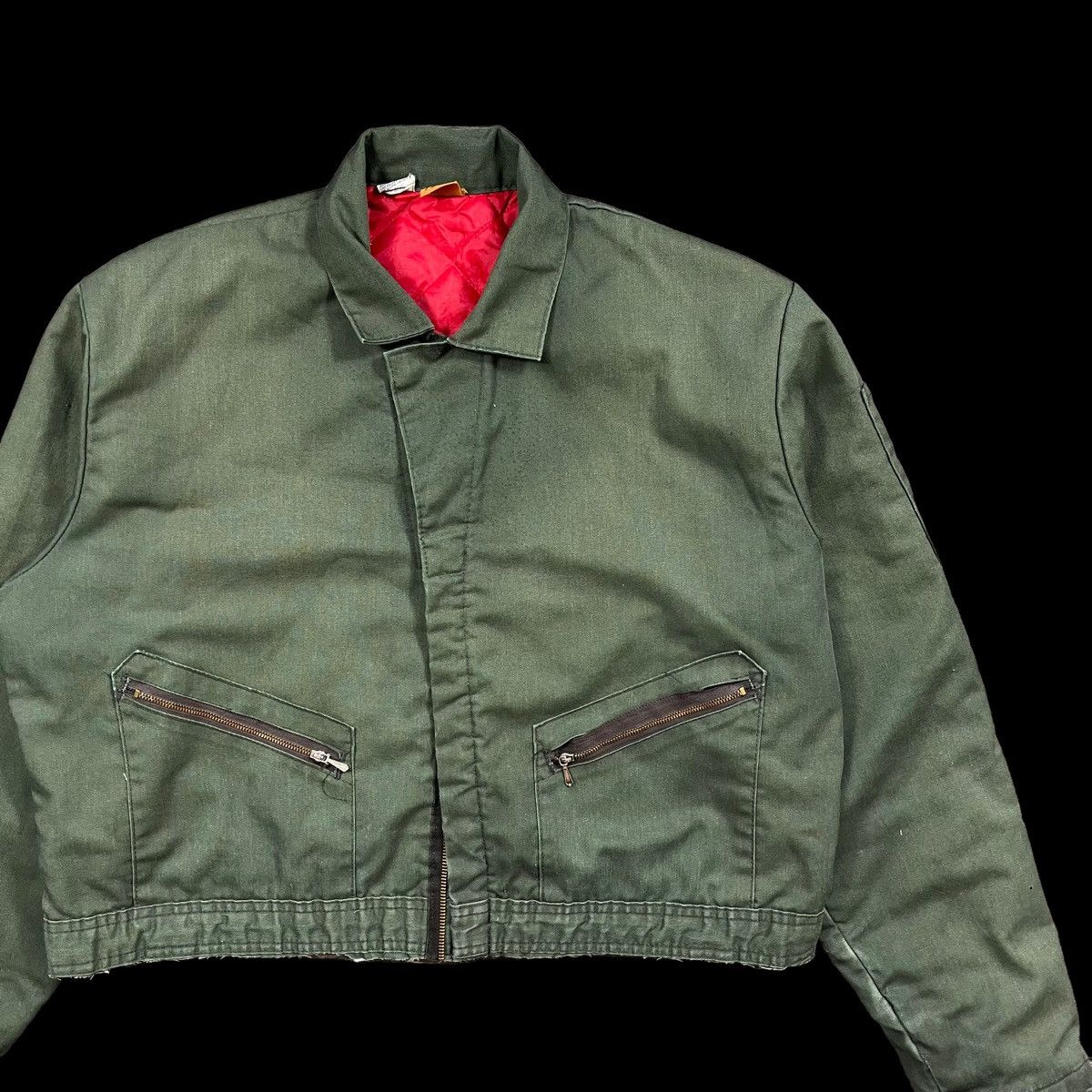 Streetwear × Vintage × Wrangler Vintage Big Ben Cropped Mechanic Jacket ...