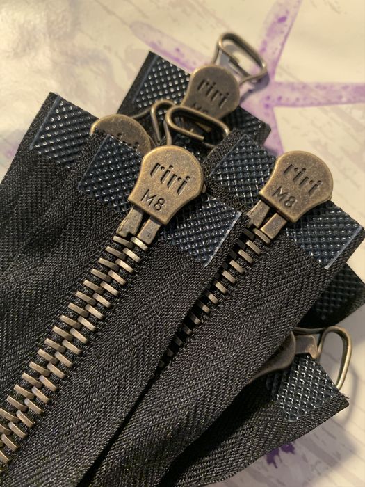 Vintage Riri Zipper M8 Two Way Antique Brass 65cm | Grailed