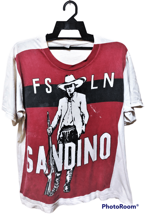 Vintage VINTAGE 80s FIFTH COLUMN FSLN SANDINO SANDINISTA T-SHIRT | Grailed