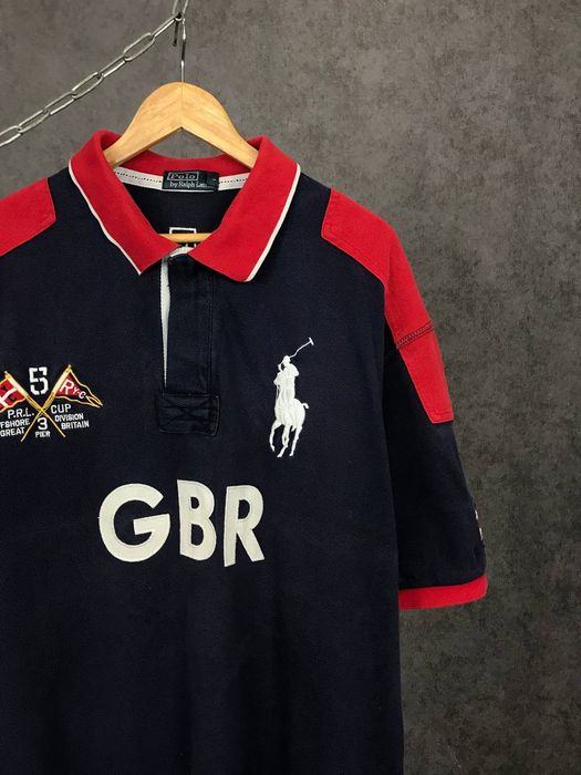 Polo Ralph Lauren Polo Ralph Lauren Great Britain vintage overprinted polo tee | Grailed