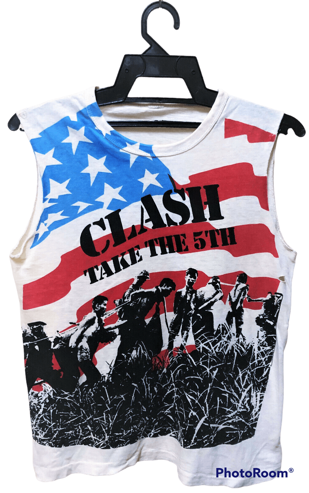 Vintage 80s THE CLASH FIFTH COLUMN T-SHIRT | Grailed