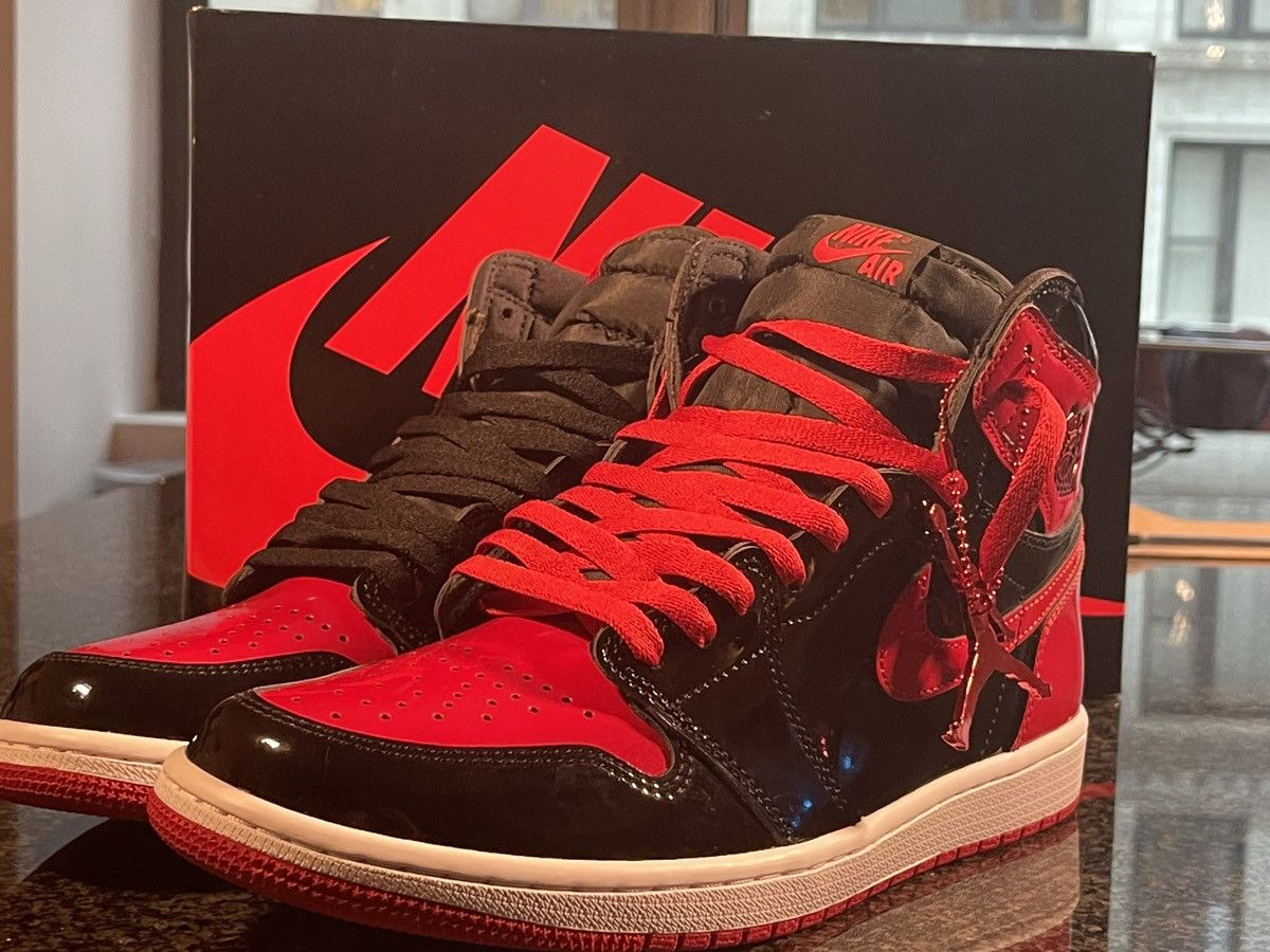 Nike AJ1 Patent Leather | Grailed
