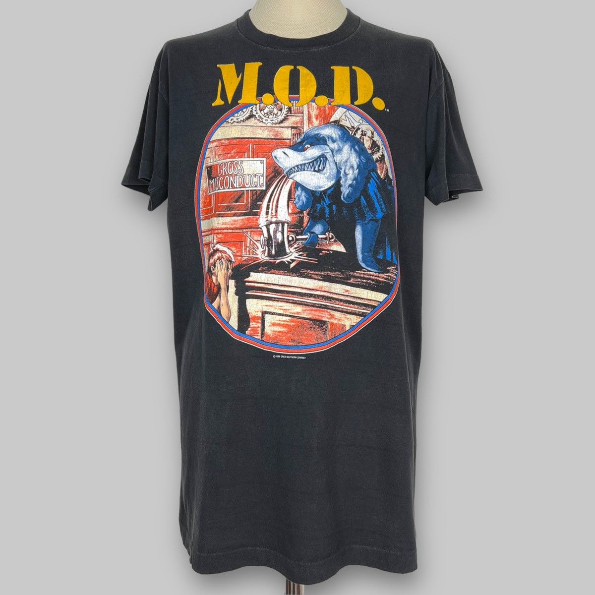 Band Tees × Rock T Shirt × Vintage Vintage 1989 MOD Method of ...
