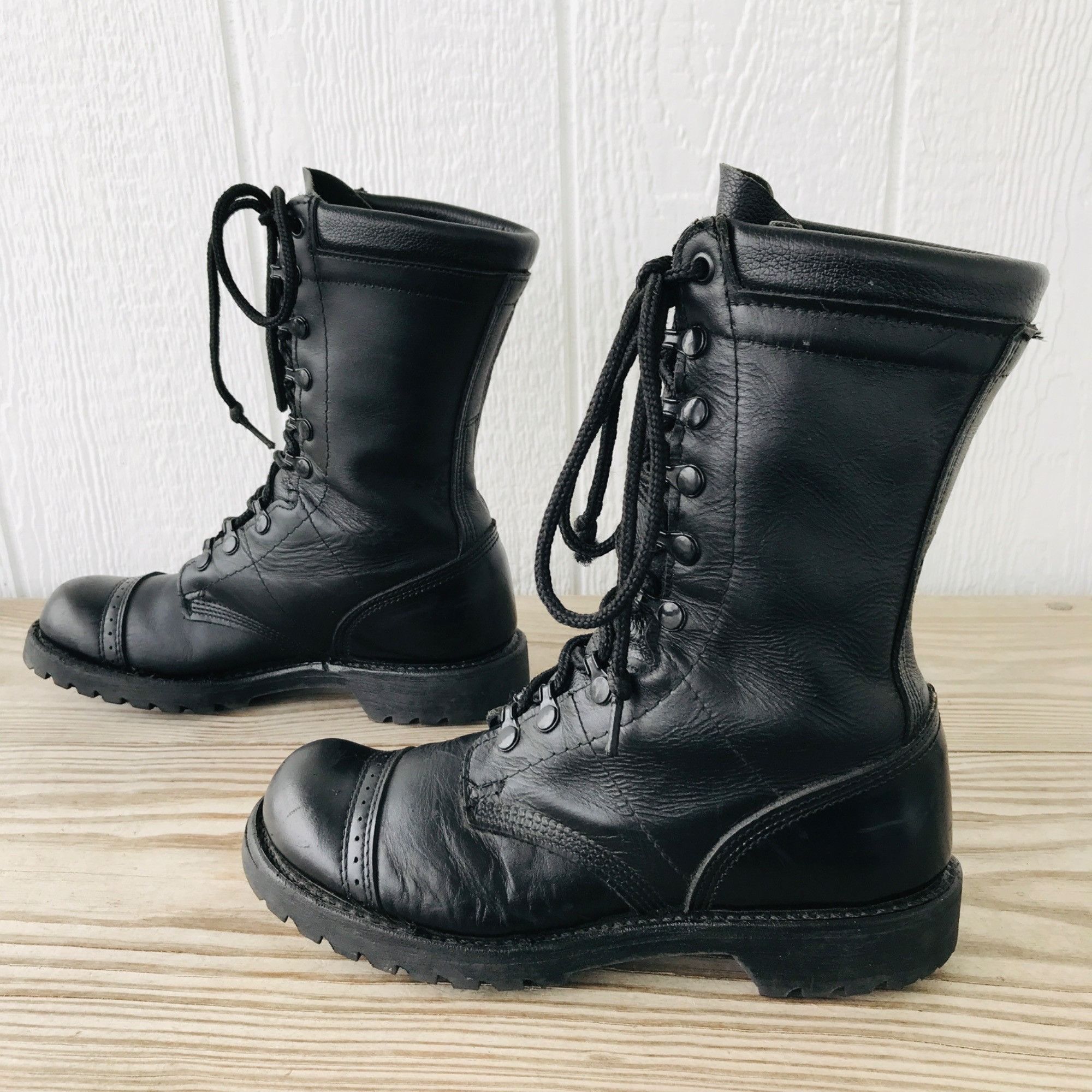 Corcoran Corcoran Mens Field Tactical Military Boots Mens 6 D Black ...