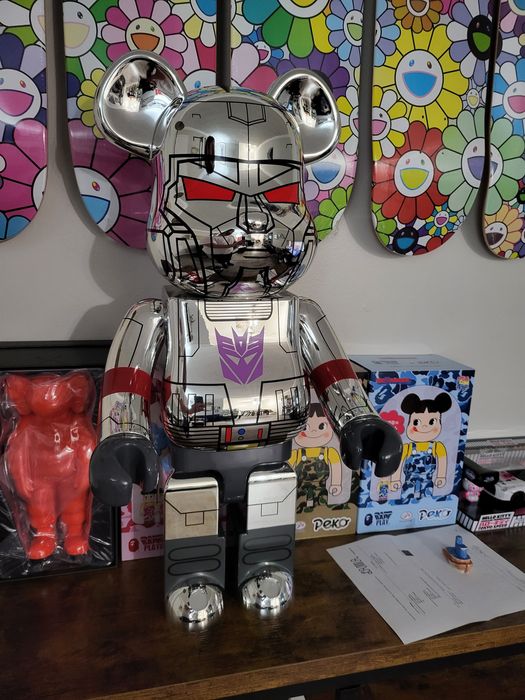 Bait 2017 Bearbrick x Bait Transformers Megatron 1000% | Grailed