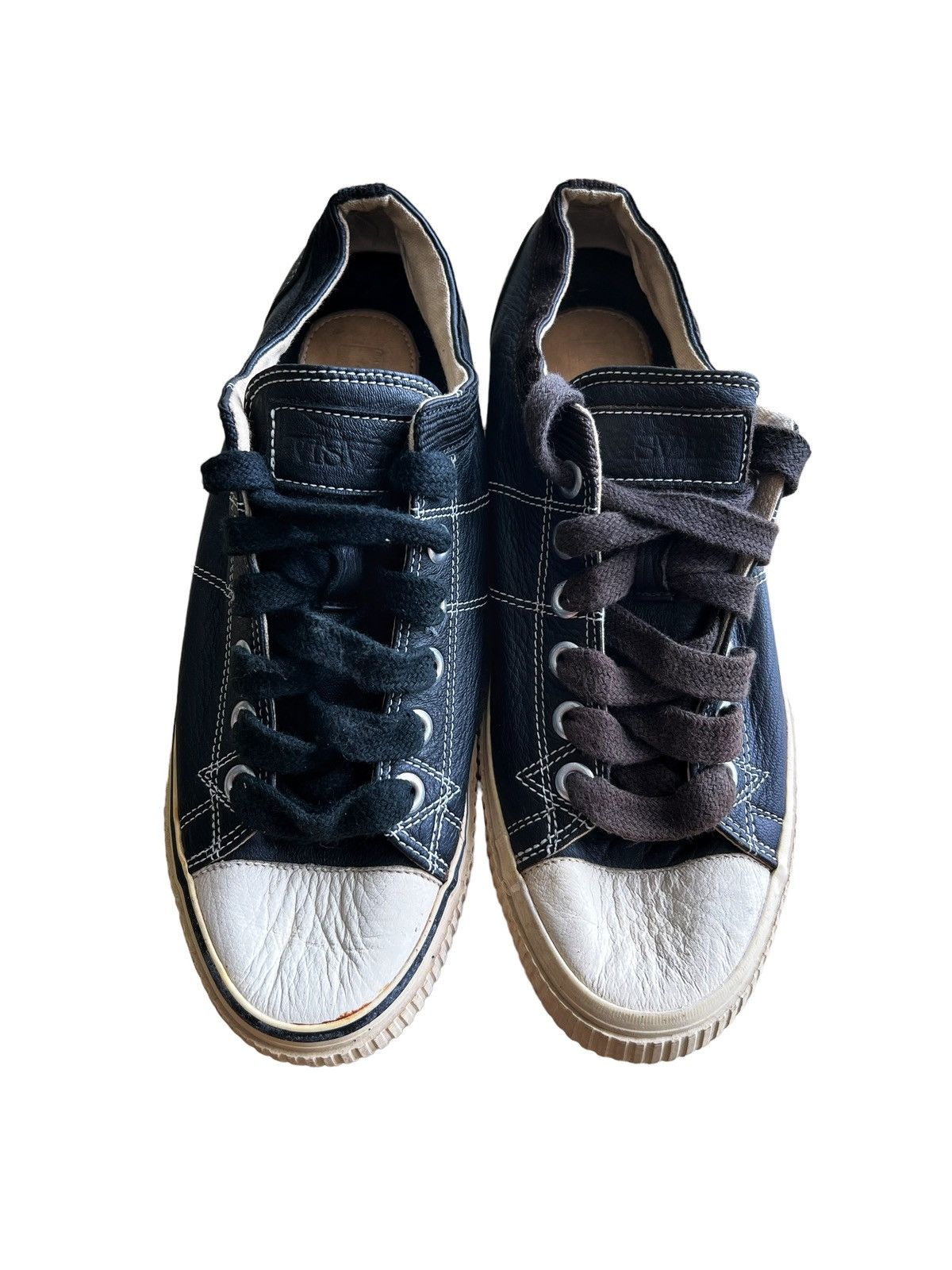 Visvim GRAIL🔥OG Visvim Cubism Irregular Pair Low Top Sneakers | Grailed