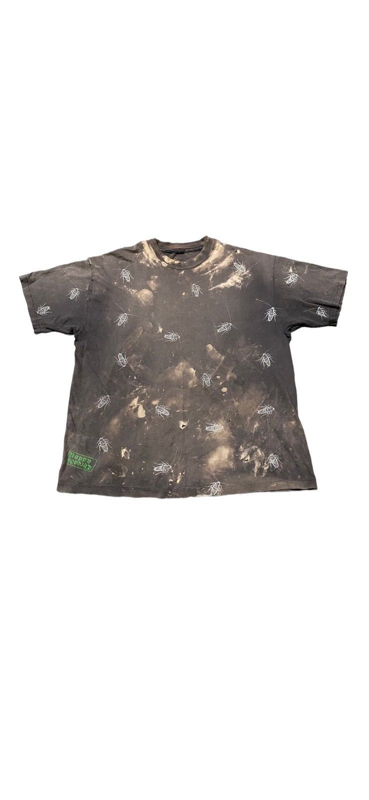 Vintage Nappy threads AOP punk cockroach T-shirt 90s single stitch ...
