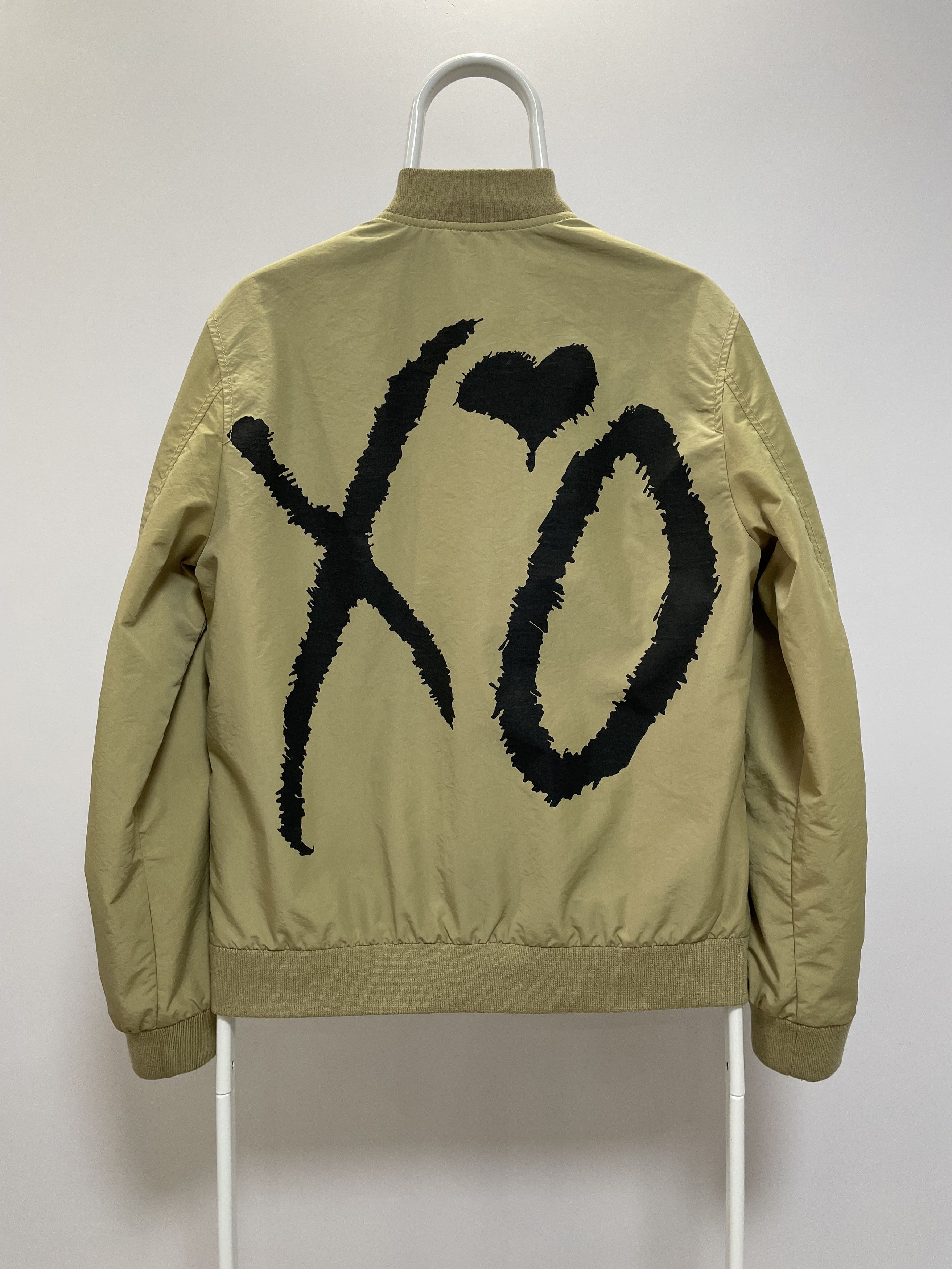 H&M × The Weeknd × XO XO THE WEEKND x H&M Bomber Jacket Varsity Big ...