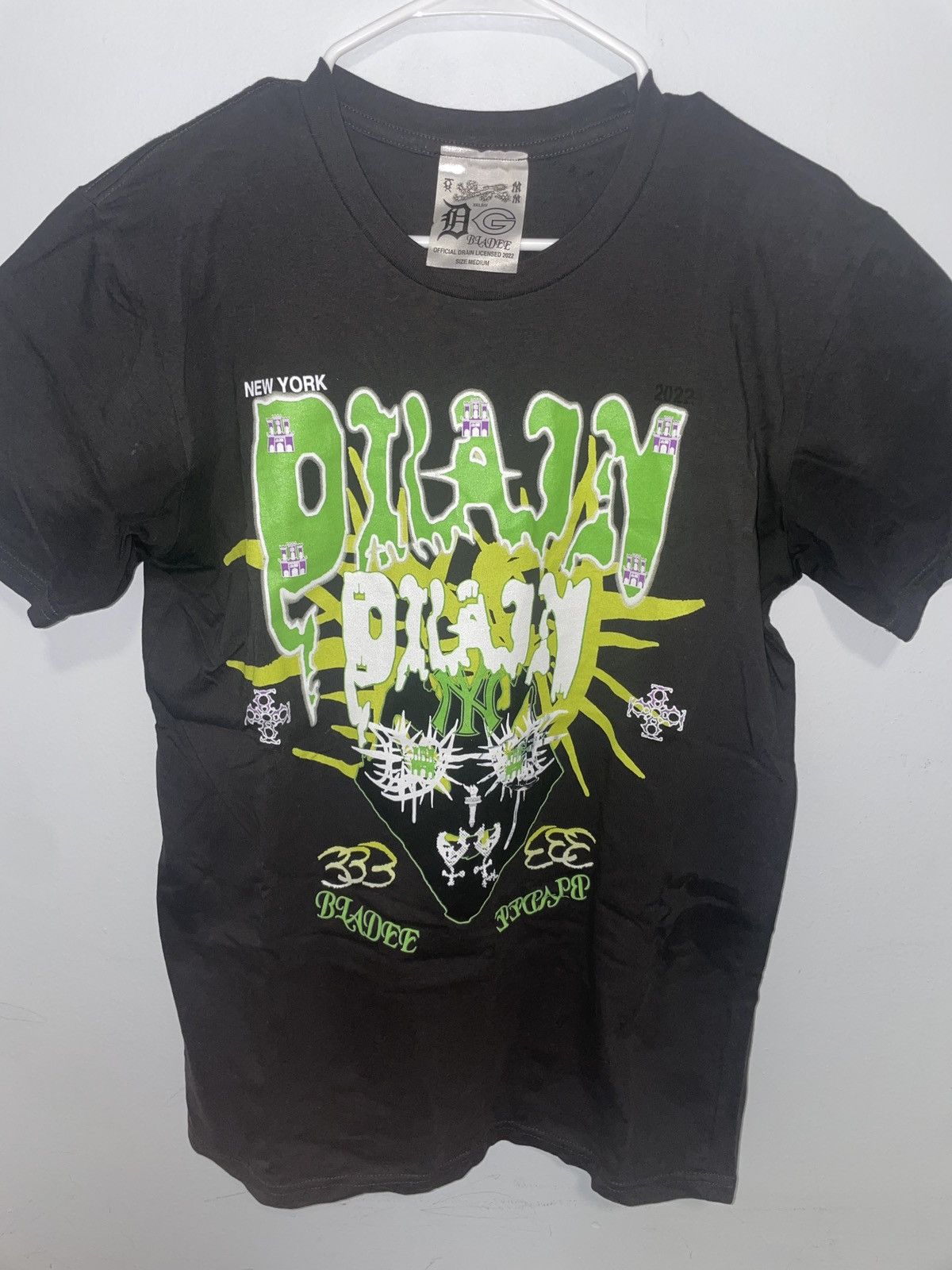 Drain Gang Bladee ‘Face Shield’ NYC Pop Up Exclusive T-Shirt | Grailed