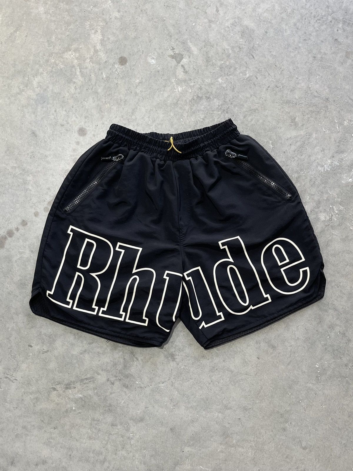 Rhude Rhude logo shorts | Grailed