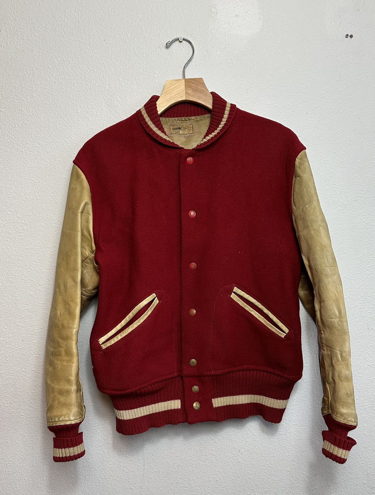 Varsity Jacket × Vintage Vintage 60s Letterman Jacket | Grailed