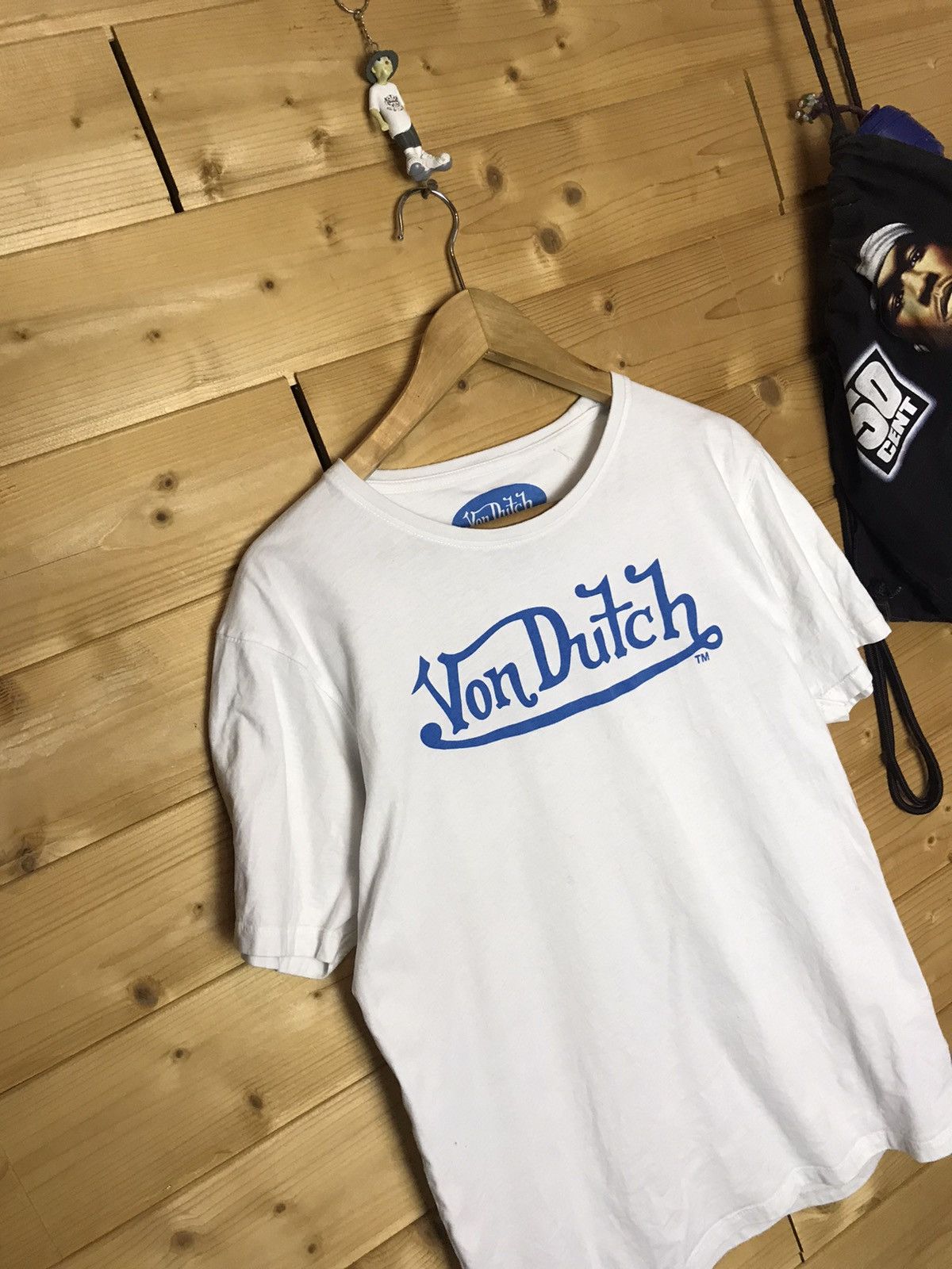 Streetwear × Vintage × Von Dutch Von Dutch big logo t-shirt | Grailed