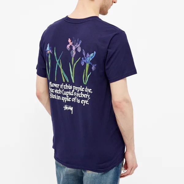Stussy Stussy Water Flowers Tee - SMALL | Grailed